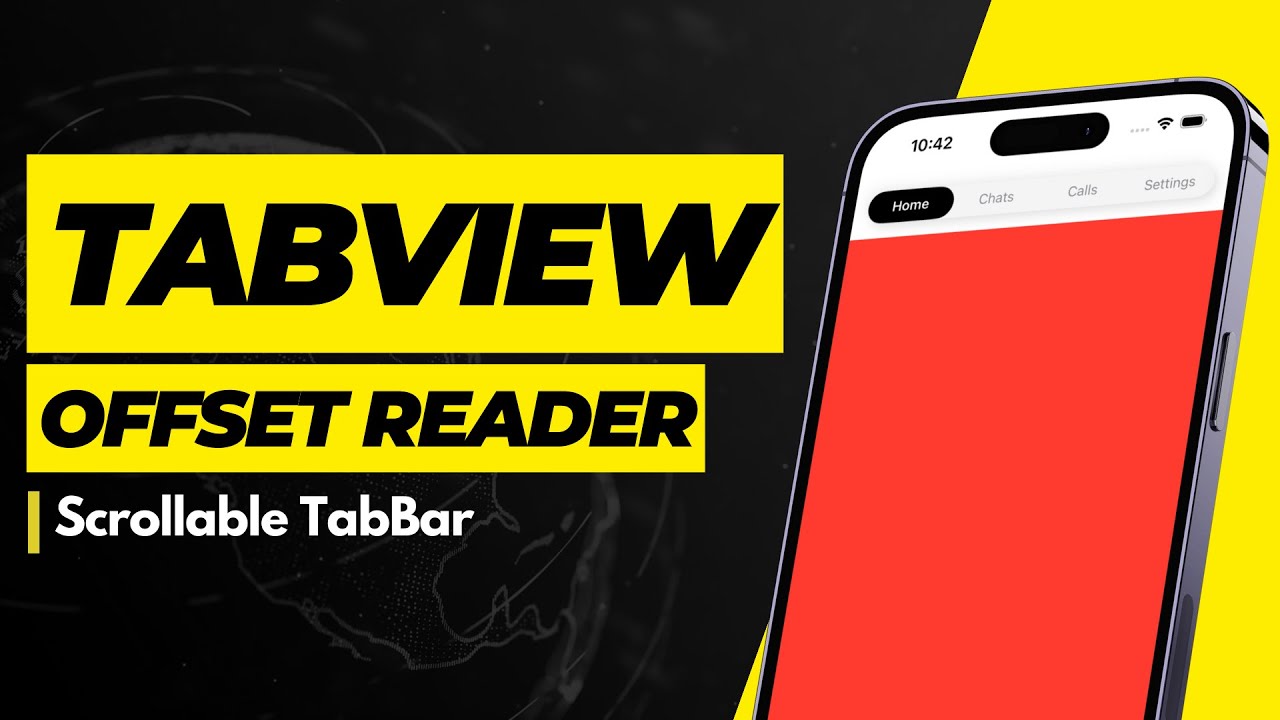 SwiftUI TabView Offset Reader - Scrollable Tabs