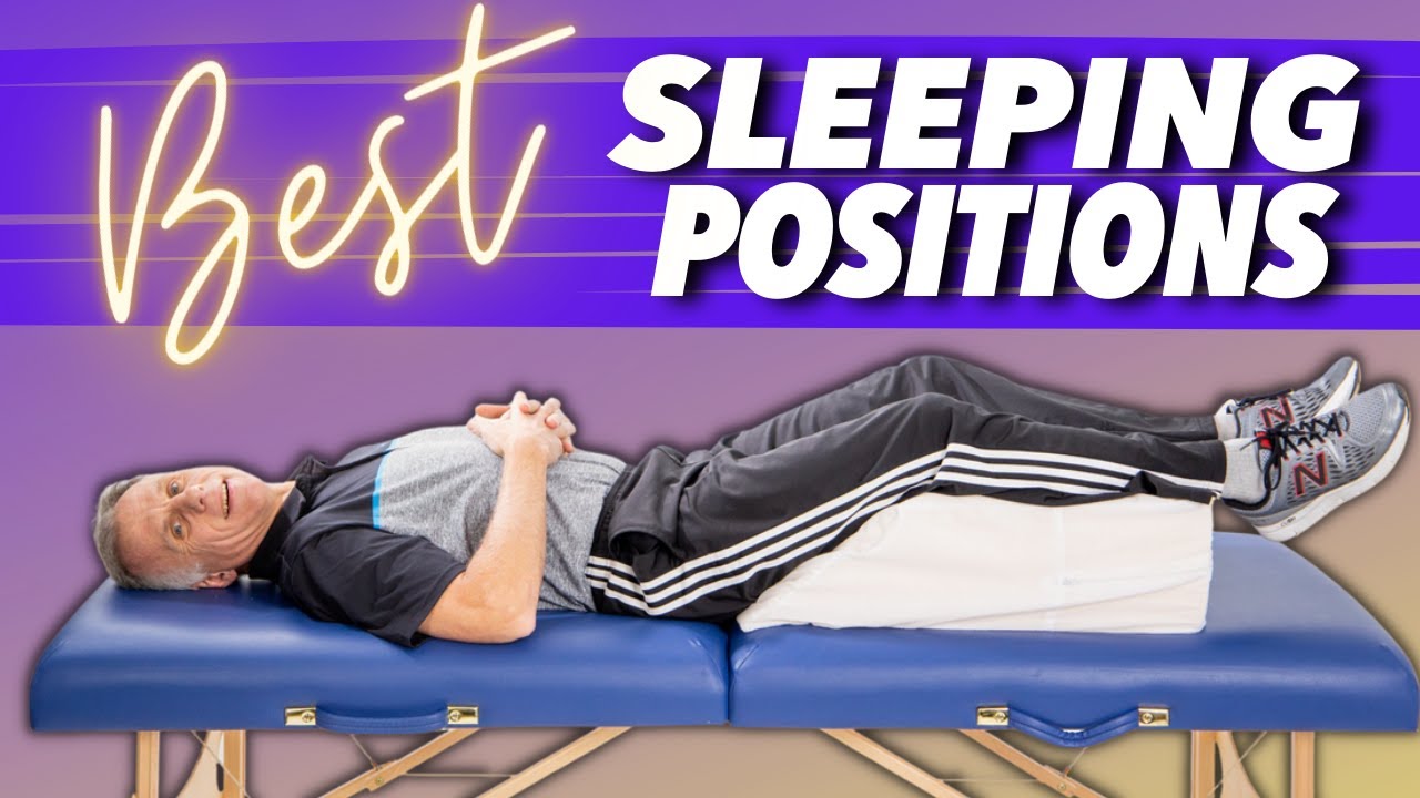 Best Sleeping Position for Back Pain, Sciatica, & Leg Pain (Great Tips)