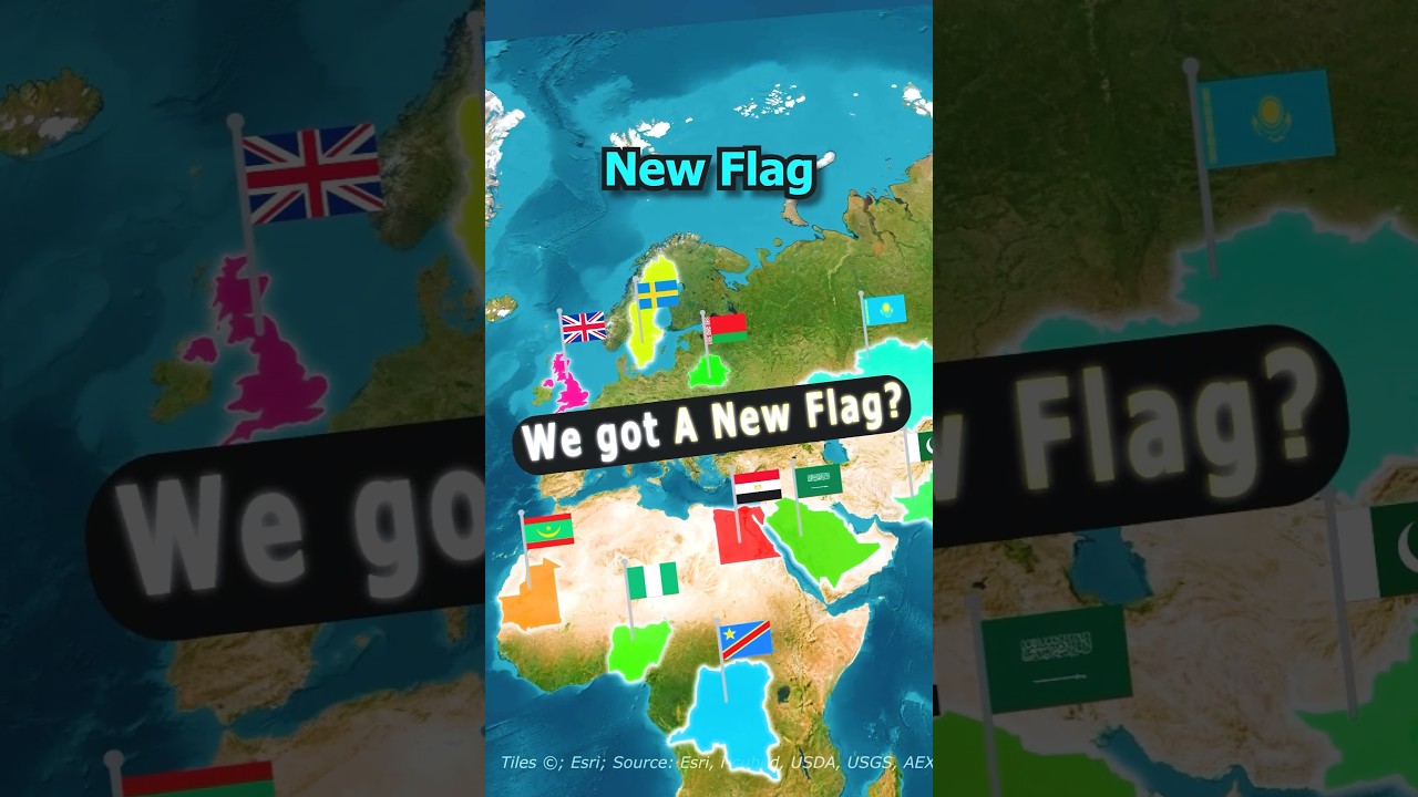 World just got a New Flag...🌏🤯