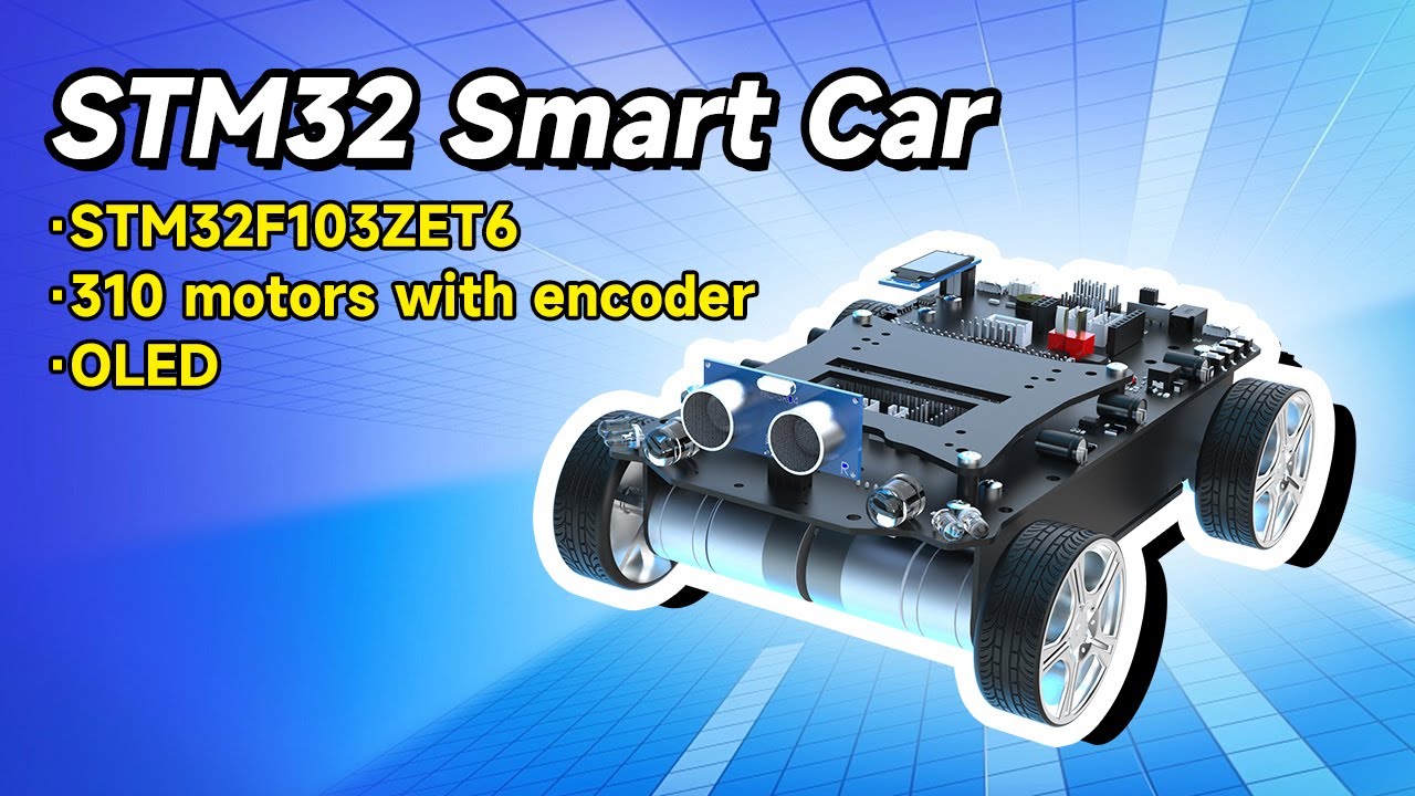 STM32 Smart Car with Multifunctional Development Board