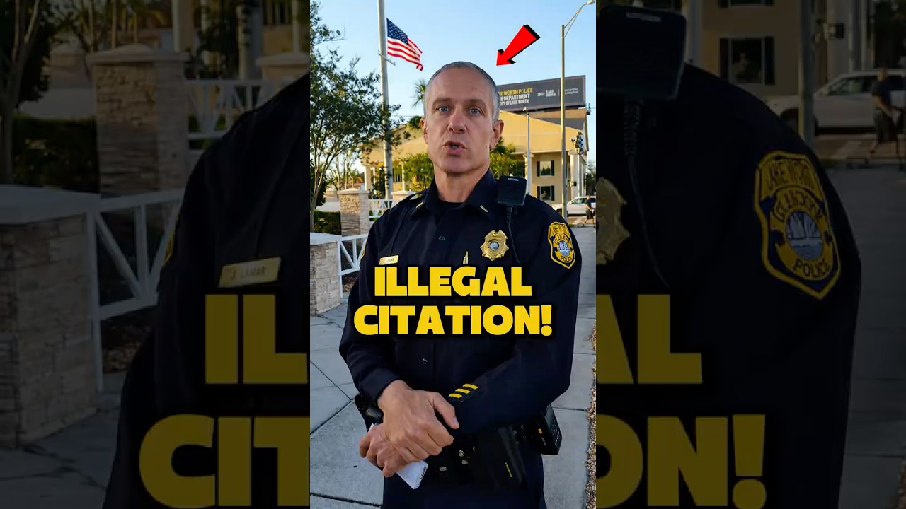 Cops Hit With Lawsuit Over Illegal Citation!