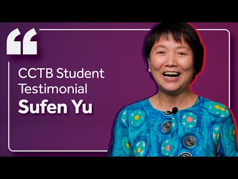CCTB Student Testimonial | Sufen Yu