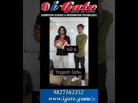 IISc Bangalore Admission Offer #AIR 6 Yogesh Sahu #igate_bhilai Students β¨βπ