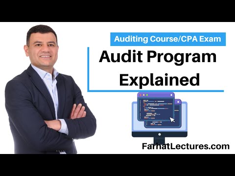 Audit Program Explained. Auditing Course - CPA Exam AUD