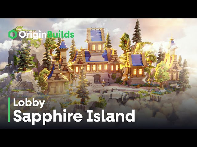 Lobby - Sapphire Spawn - [150x150] Minecraft Map