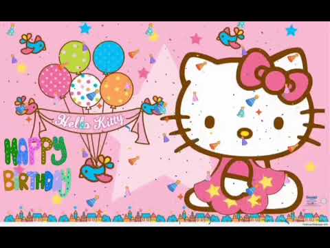 Happy Birthday to you 🎂🥳| Happy Birthday song Hello kitty theme