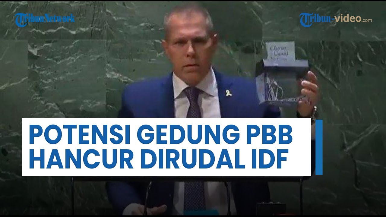 Gedung PBB Ditarget Israel Gilad Erdan Gedung Utama PBB di New York ...
