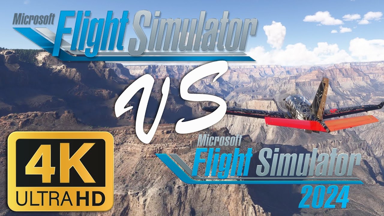 Microsoft Flight Simulator 2024 / 2020 - Comparison - 4K - Ultra Settings - Videos & Streams ...