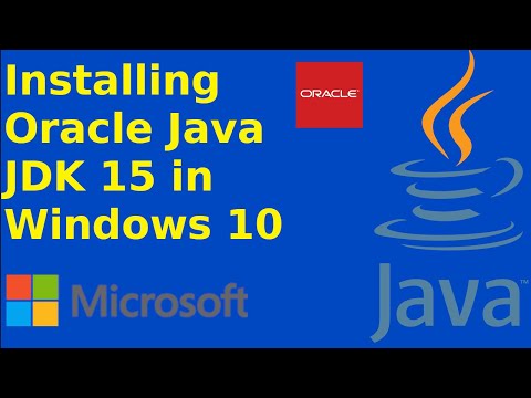 How to install Oracle Java JDK 15 in Windows 10 | Installing Oracle Java SE 15 in Windows 10