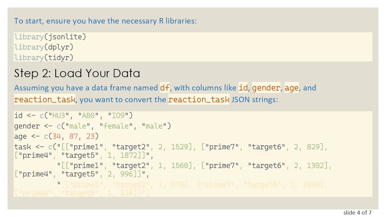 Converting JSON-Array to R Columns