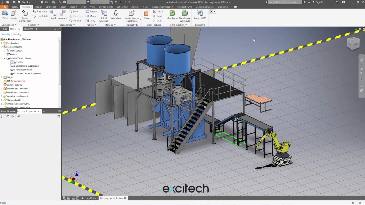 Autodesk Factory Utilities 2018 - Insert Model vs Place Command
