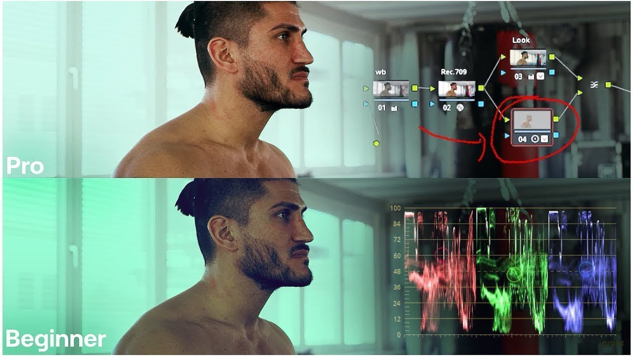 Beginner vs. Pro - Don't make these Color Grading MISTAKES