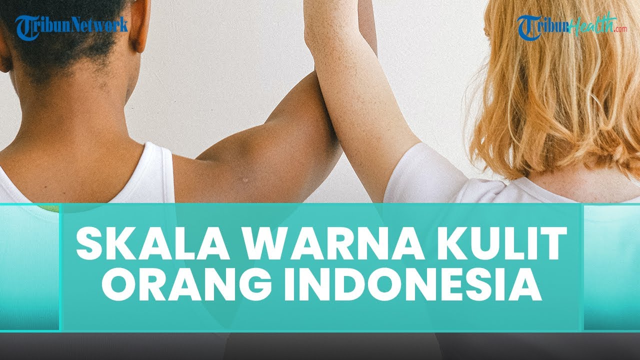 Ada 6 Skala Warna Kulit Manusia, Berikut Skala Warna Kulit Orang ...