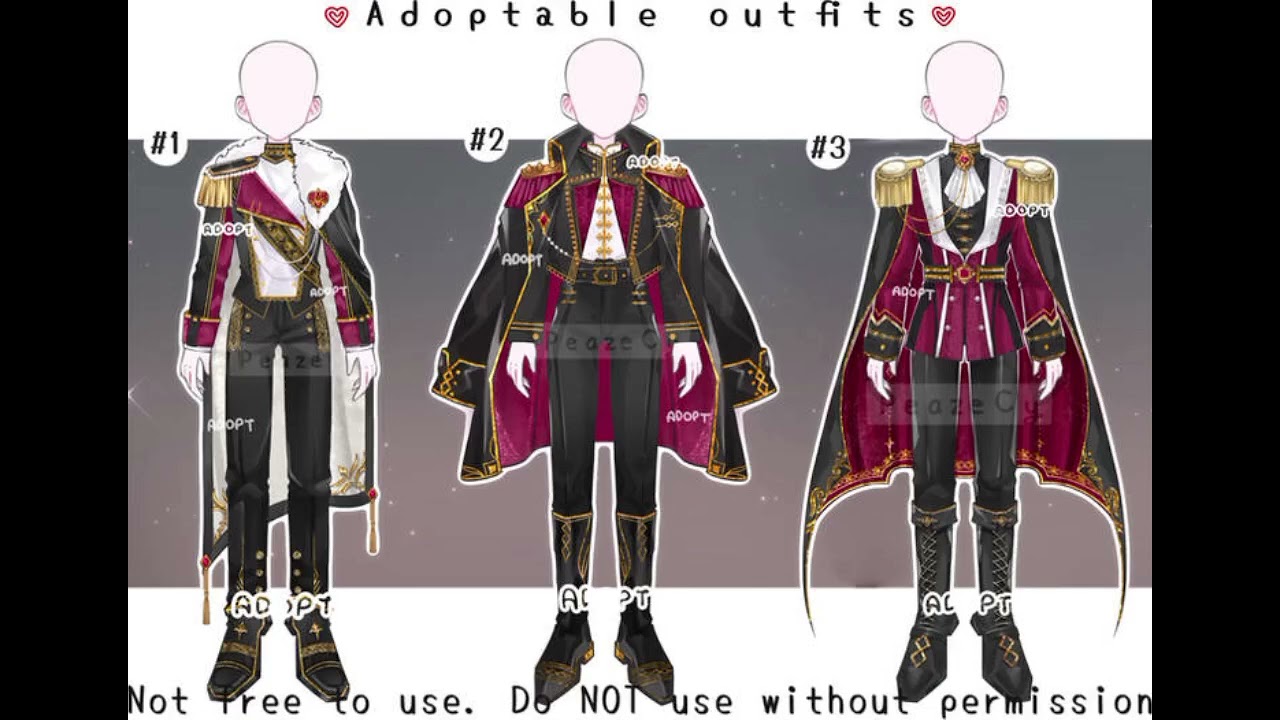 Boys adoptable outfit (Deviantart ver.)