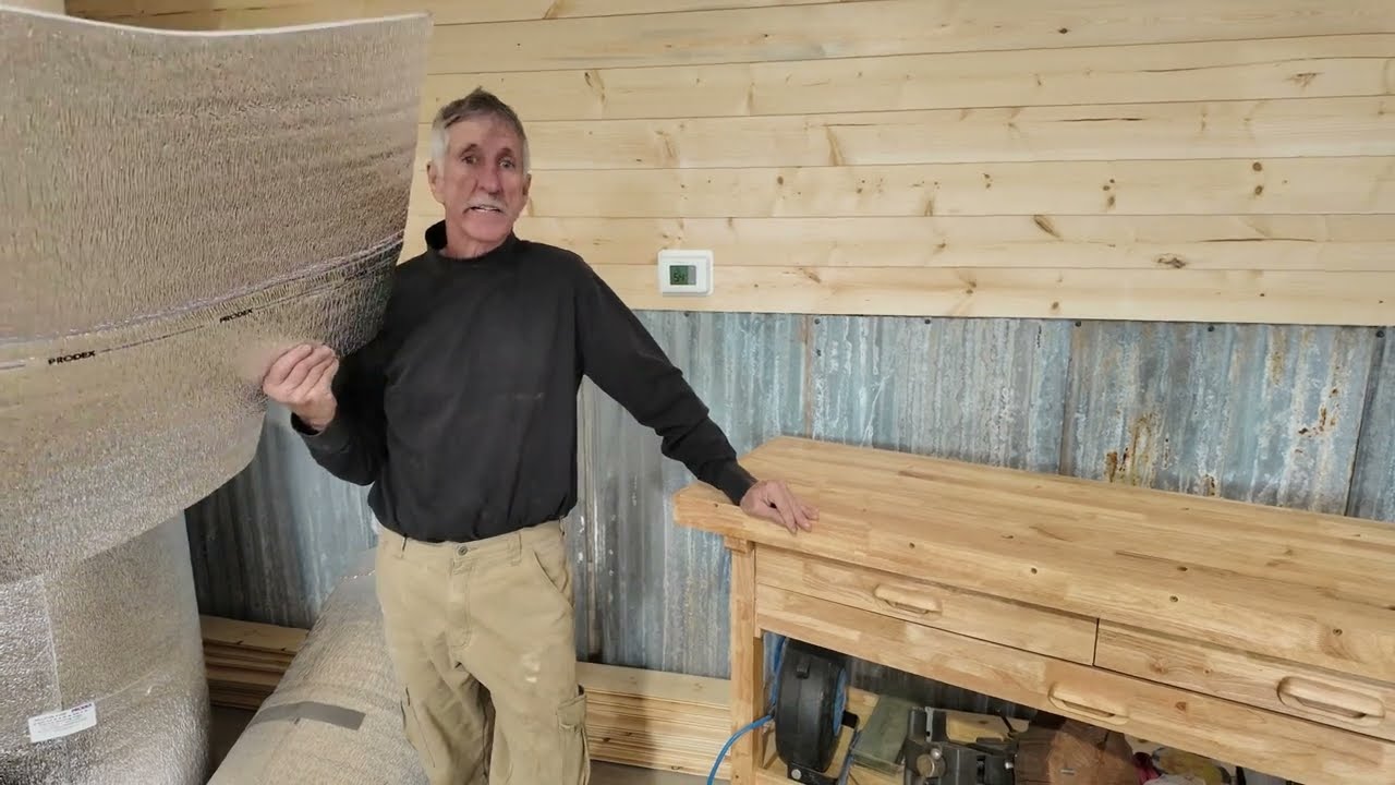 Insulating the Workshop. And Why We Chose Prodex Over Wool!