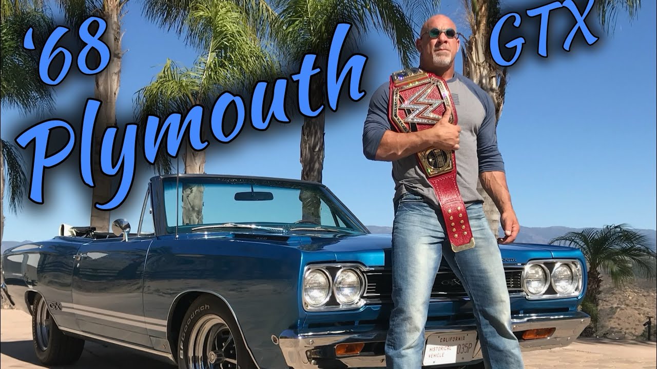 Bill Goldberg Showcases Perfectly Restored and Rare 1968 Plymouth GTX ...