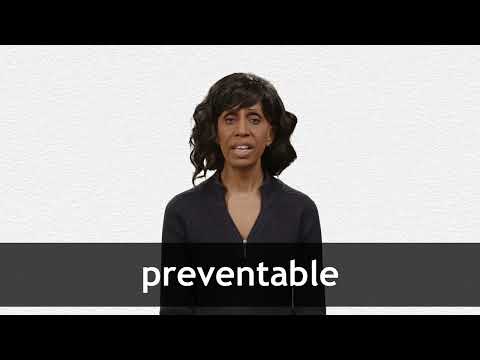 PREVENTABLE definition and meaning | Collins English Dictionary
