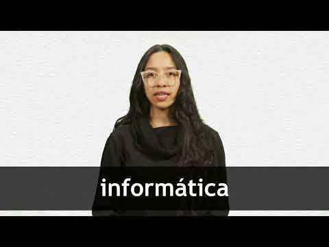 English Translation of “INFORMÁTICA” | Collins Spanish-English Dictionary