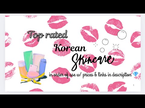 Korean Skincare 🤩