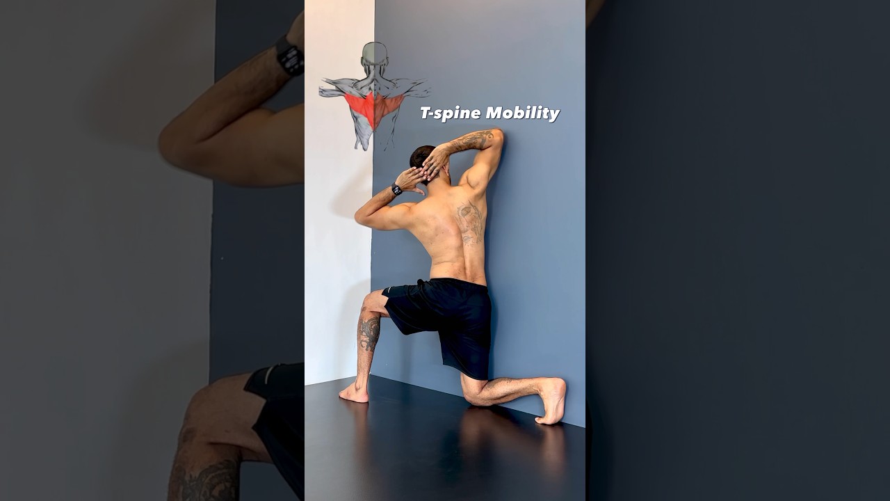 T-spine Mobility | Thoracic Mobility #thoracicmobility #thoracic #spine  #mobility #stretching