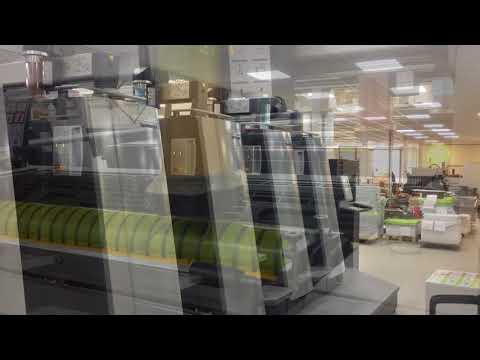 Heidelberg XL75 Litho Press Printing Quirk The Card Game