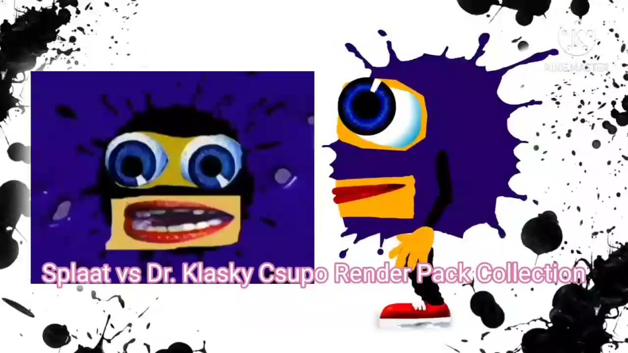 Splaat vs Dr. Klasky Csupo Robot Logo Render Pack Collection