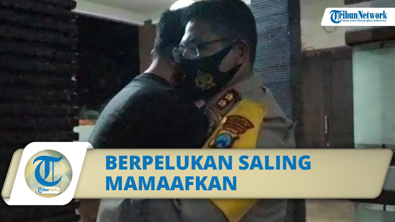 Sempat Berseteru, Kasat Sabhara dan Kapolres Blitar Berpelukan Sambil ... Sempat Berseteru, Kasat Sabhara dan Kapolres Blitar Berpelukan Sambil ...