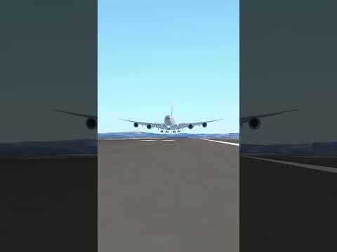 A380 Landing with Airbus Sounds! 🔊