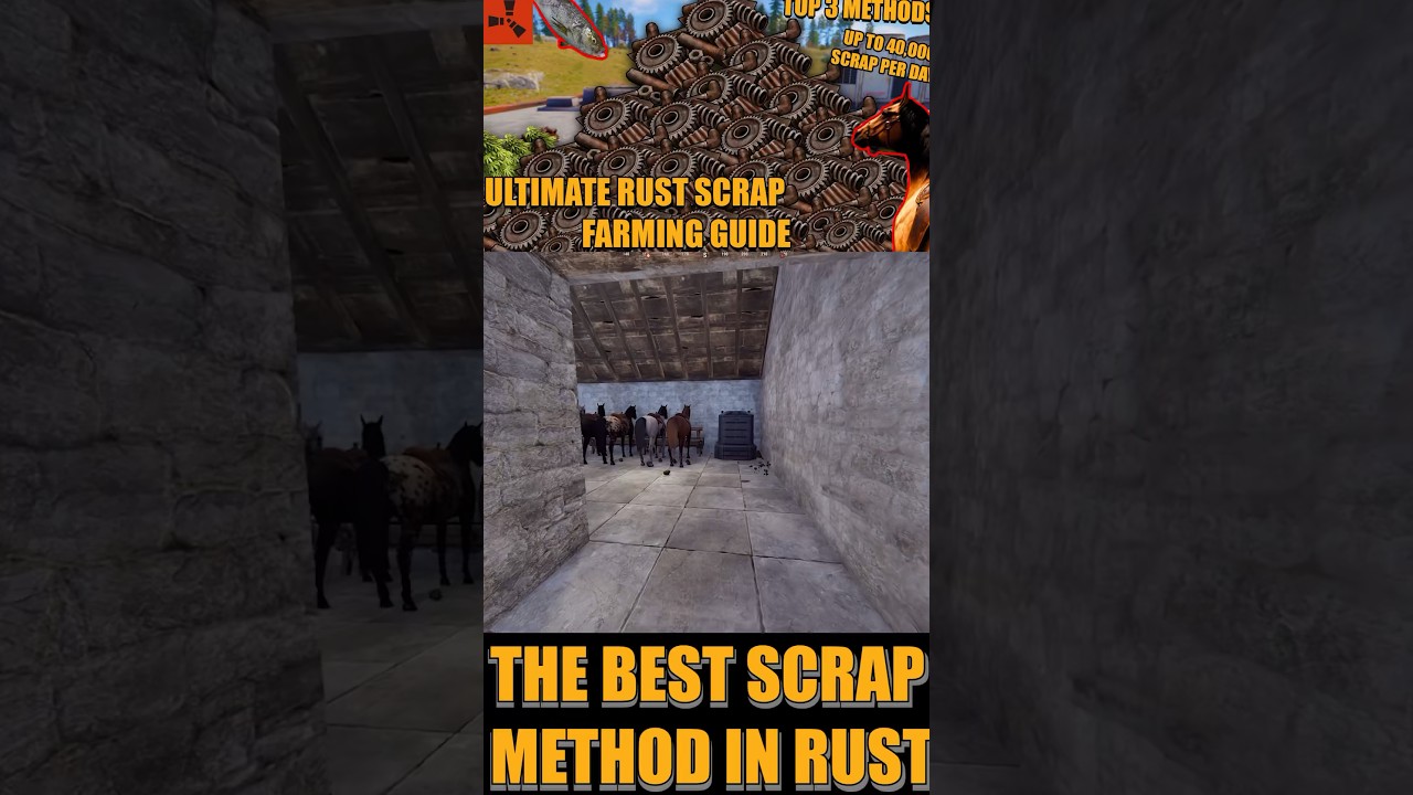 Rust Tips - How To Get Scrap FAST! (RUST BEGINNER GUIDE)