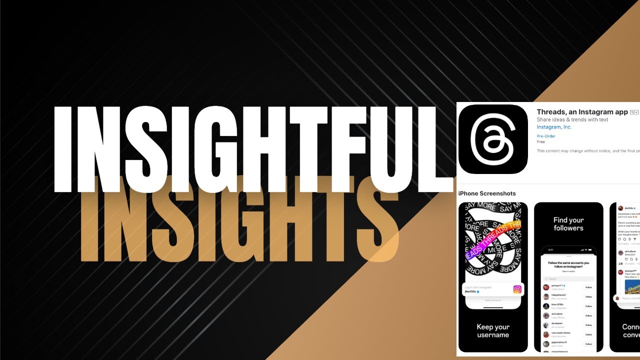 Twitter Replacement Threads, an Instagram App Pre-Launch