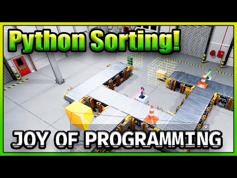 Steam Community :: Video :: Automatic Sorting Machines With Python! - Joy of Programming - Episode 1