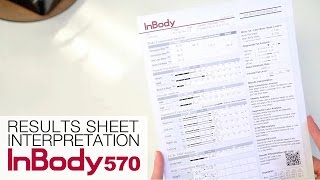 InBody Result Sheets Designed for InBody 570 US00212002