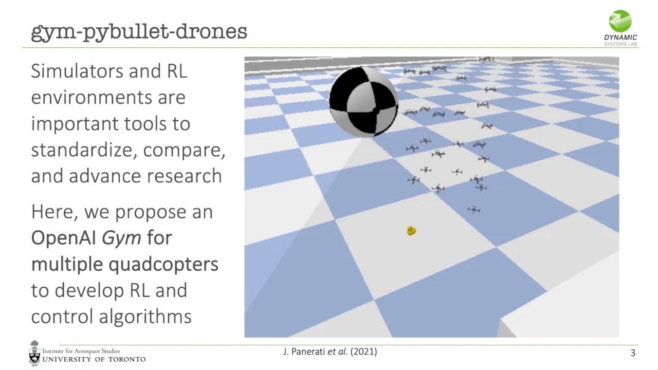 gym-pybullet-drones | PyBullet-based Gym for single and multi-agent ...