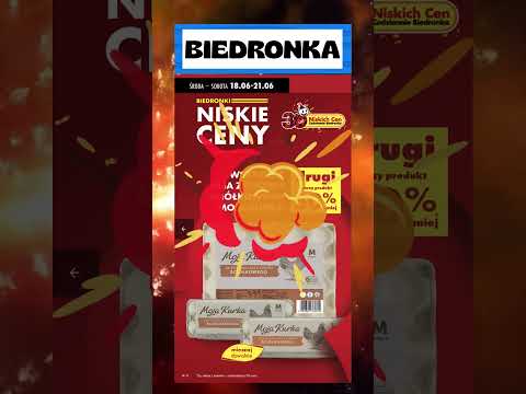 Nowa Gazetka Biedronka od 21/06/2025 🔥 Mega Promocje i Okazje Tygodnia! Biedronka Polska #biedronka