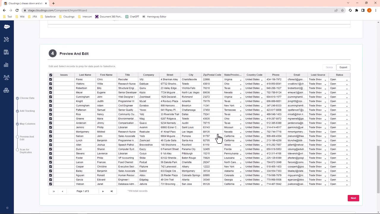 Getting Started with Cloudingo