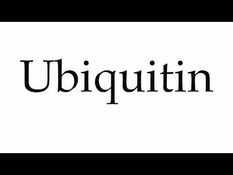 How to Pronounce Ubiquitin