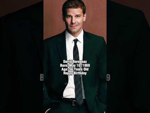 Happy Birthday, David Boreanaz! Still a Hero on Our Screens! #ytshorts #youtubeshorts