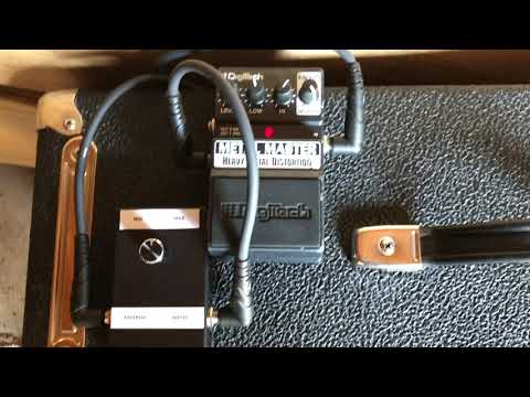 Volume Box Demonstration (Demo) Through An 80s Peavey Heritage VTX 2x12 Scorpion