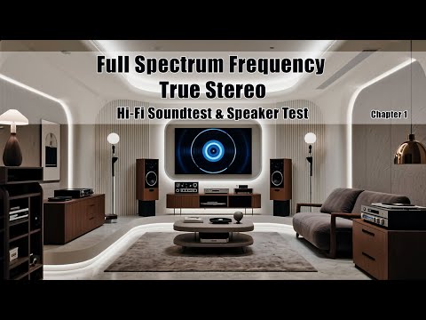 Immersive Full Frequency Stereo - 1 | Hi-fi Soundtest & Speaker Test