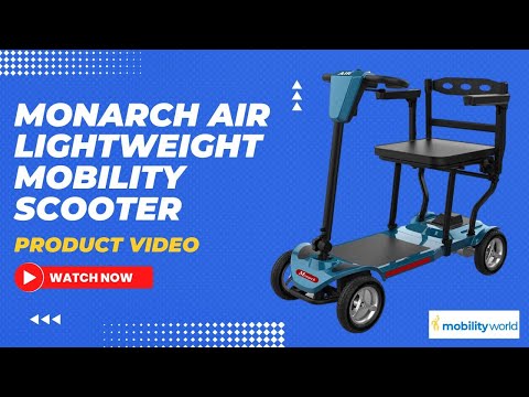 Mobility World Ltd UK - Monarch Air Lightweight Mobility Scooter