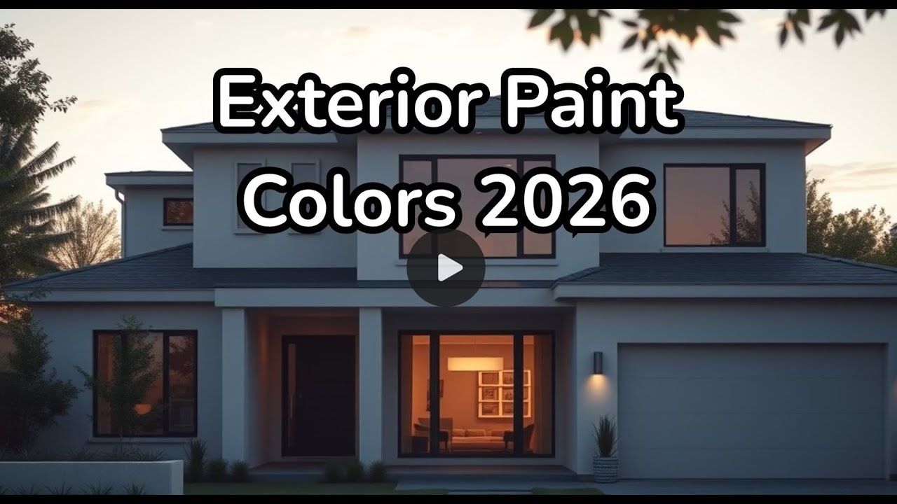Exterior Paint Colors 2026: 10 Best Colors for Modern Houses and Buildings