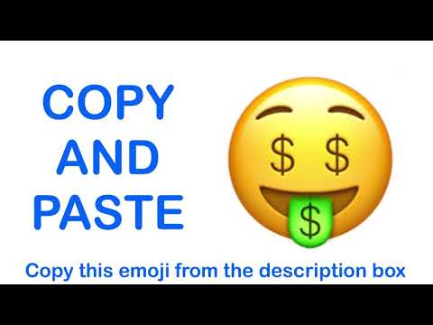 Money Mouth Face EMOJI ( APPLE ) - COPY and PASTE EMOJIS π€
