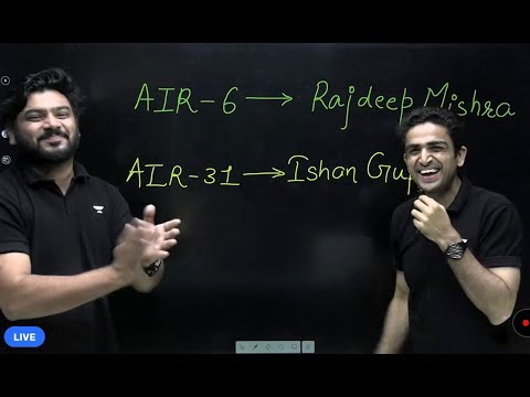 JEE Advanced 2024 Results Out ! Celebration ๐ Rankers' Reveal ๐ || 2600+ Selections ๐คฉ