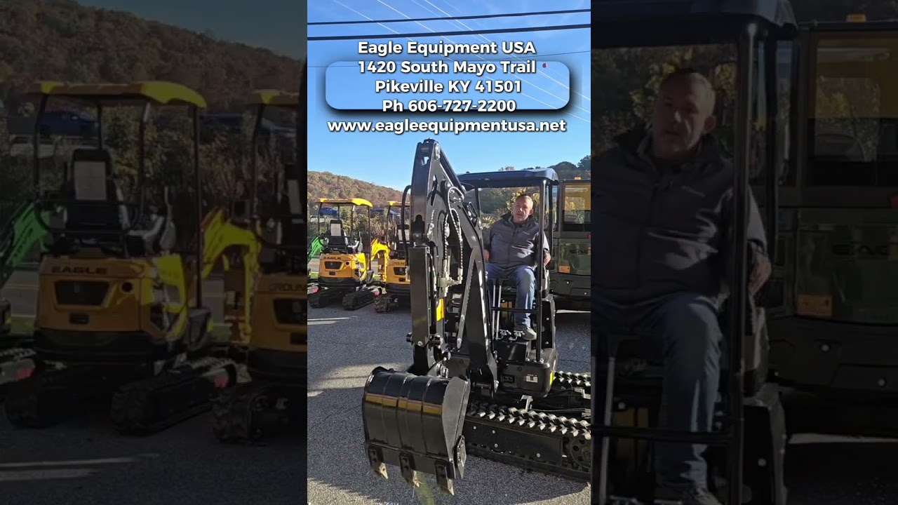 Eagle Equipment USA Pikeville KY how to operate an excavator