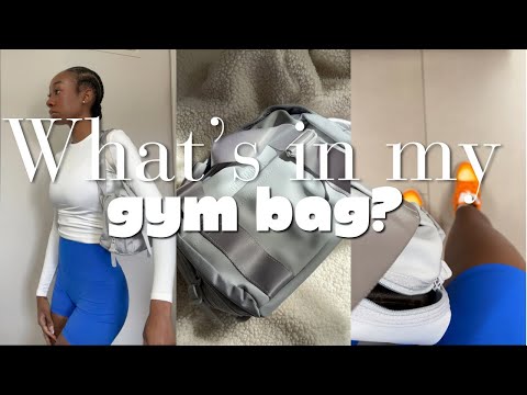 What's in my Gym Bag?! Gymshark Everyday Mini Gym Bag| Review & What Fits| Everyday Gym Essentials