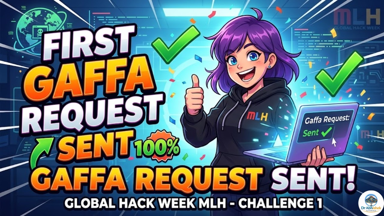 Challenge 1: Send your first Gaffa Request | Global hack week MLH #mlh #swags