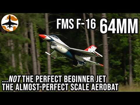 An Almost Perfect, Inexpensive Jet - NEW FMS F-16 64mm