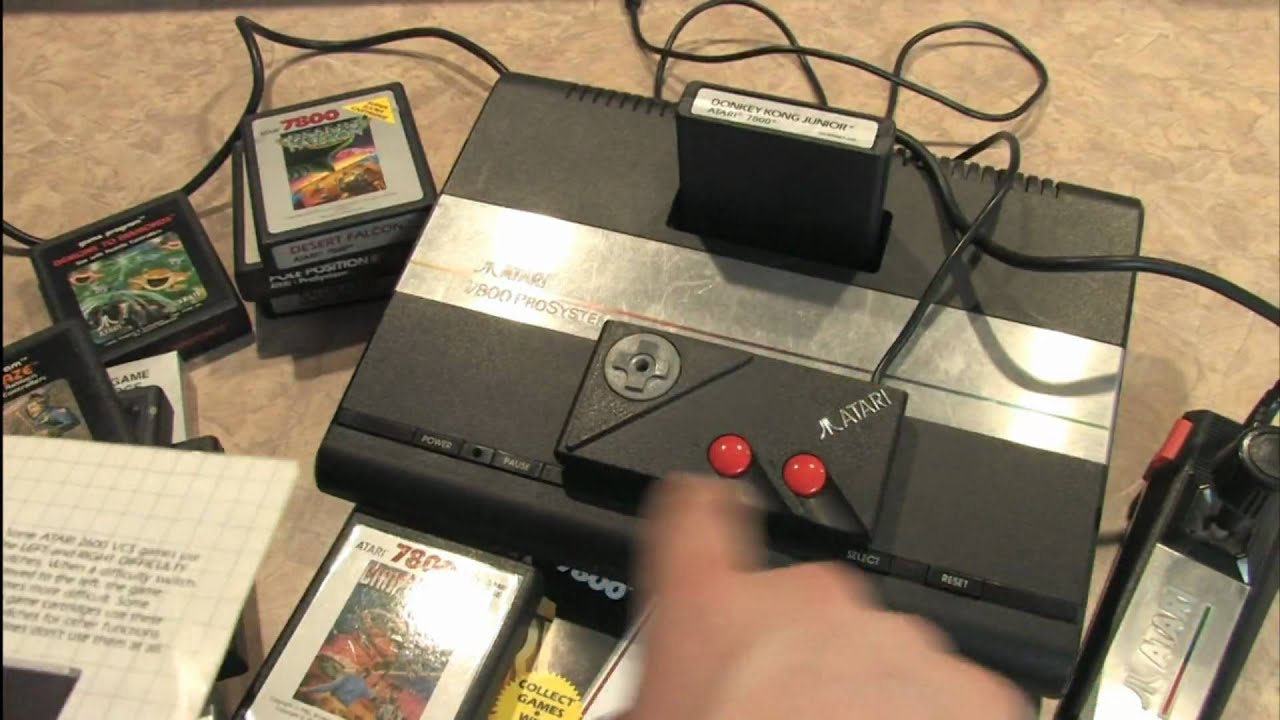 Classic Game Room HD - ATARI 7800 ProSystem review