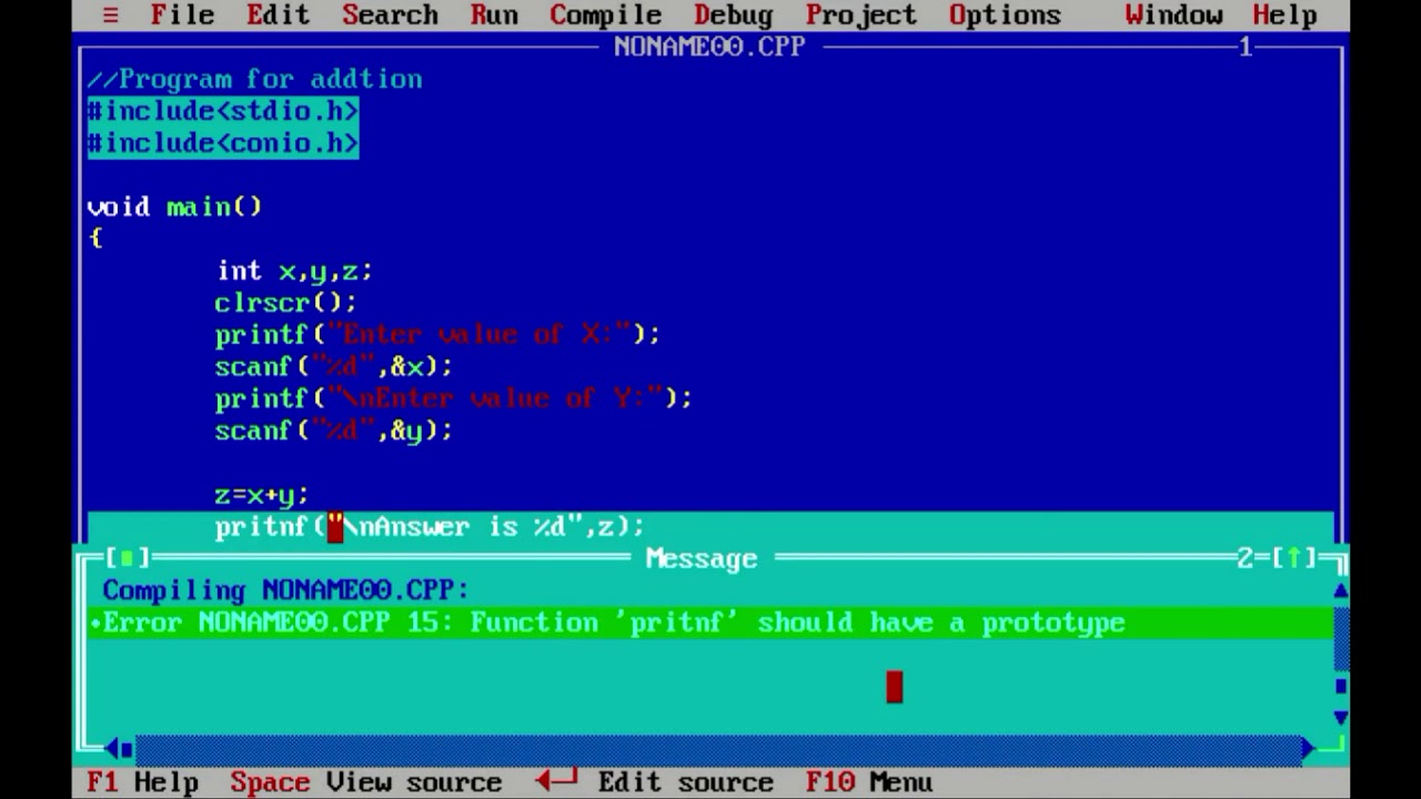C Programming Tutorial-5 Using Scanf Function
