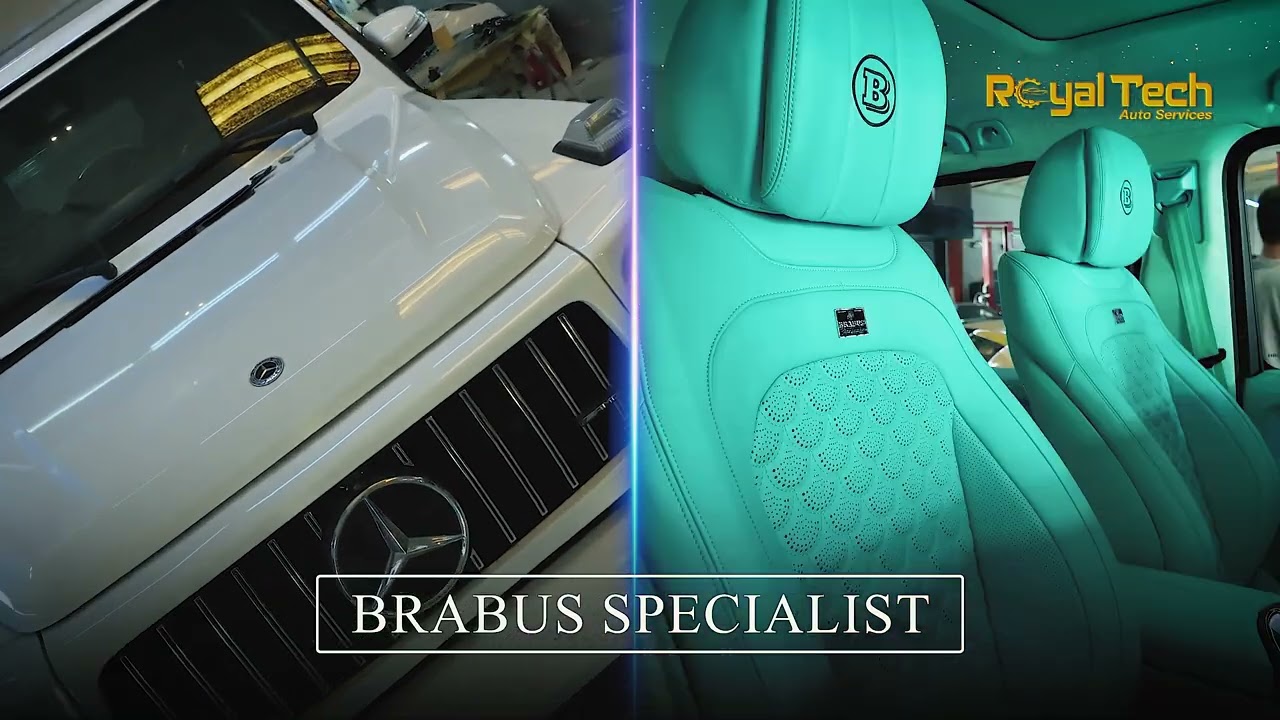 Get Best Auto Spa Services by Brabus Specialists at Royal Tech Autos